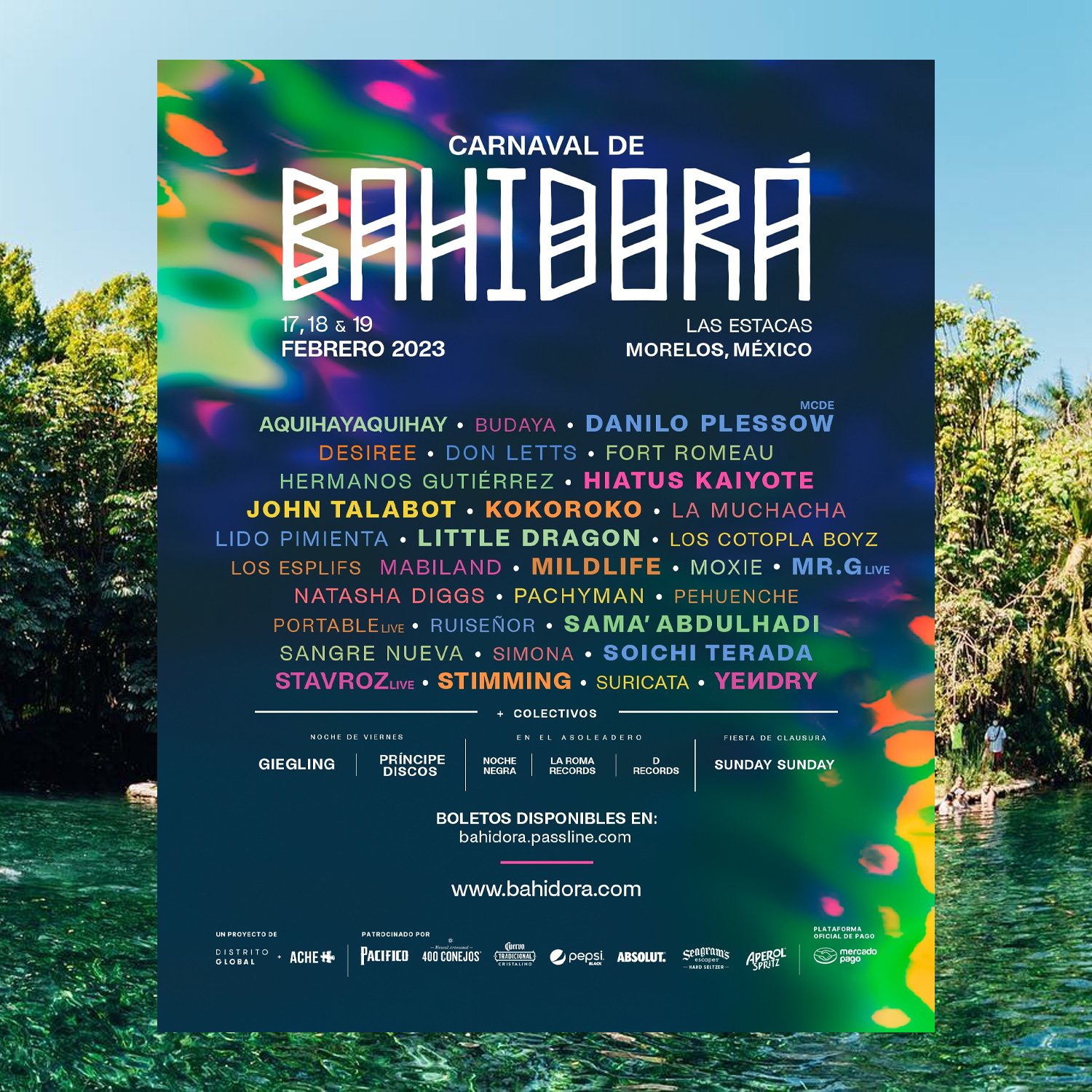 Bahidorá 2023: Little Dragón, Kokoroko, Mildlife, AQUIHAYAQUIHAY y más ...