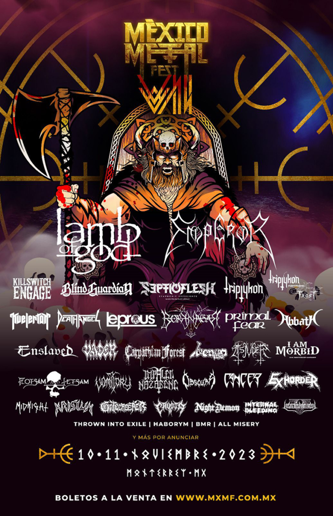 México Metal Fest VII: Lamb of God, Emperor, Septicflesh, Triptykon y ...