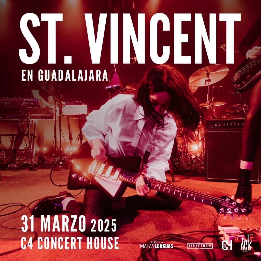 St. Vincent llega con un show en solitario a Guadalajara - Cassini MX