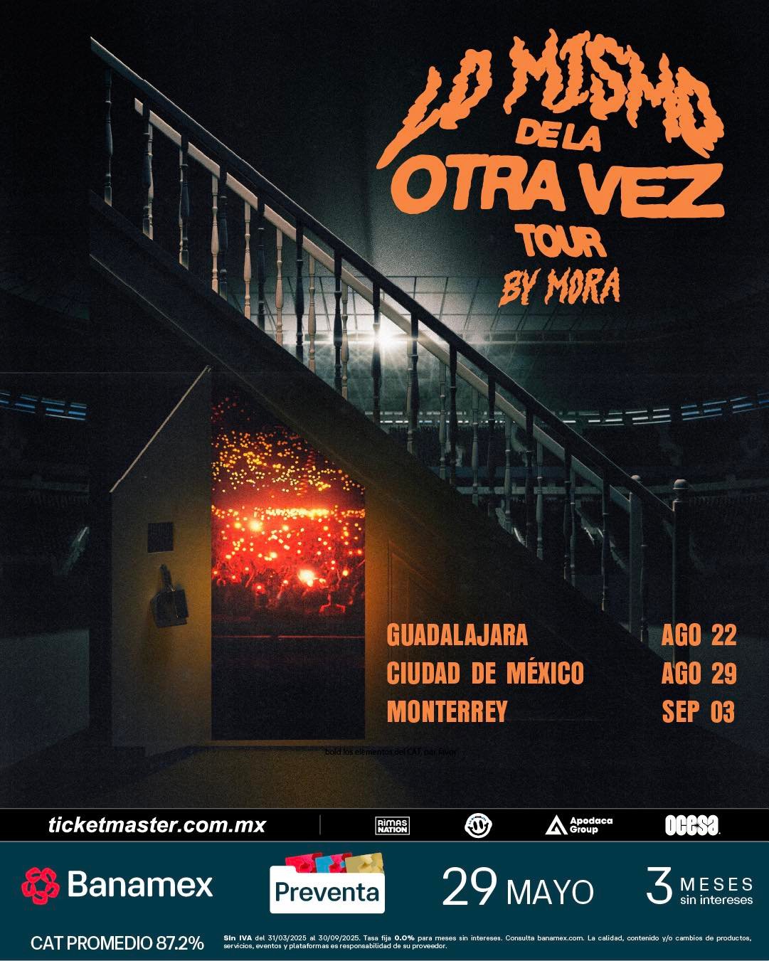 Mora en México presenta LO MISMO DE SIEMPRE (2025)